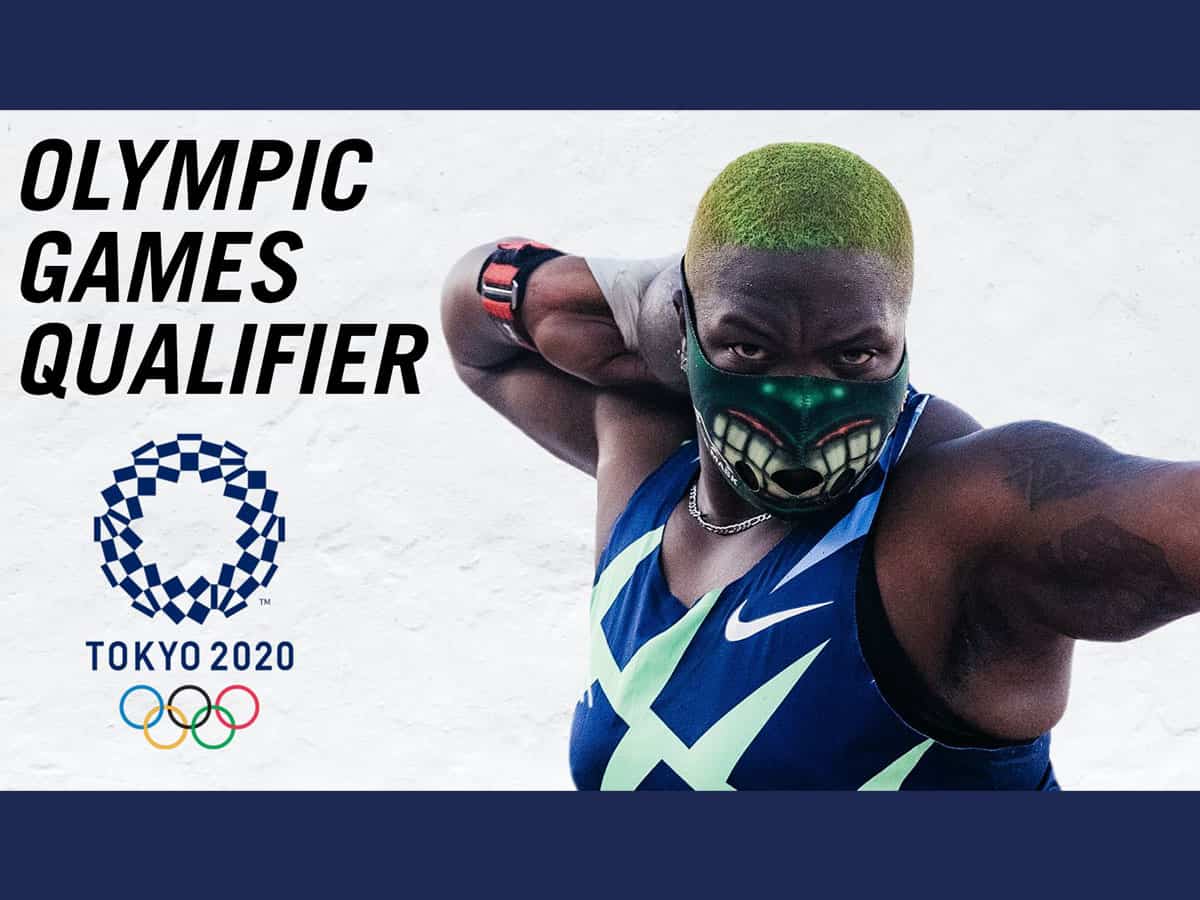 Raven Saunders breaks meet record and qualifies for second Olympic ...